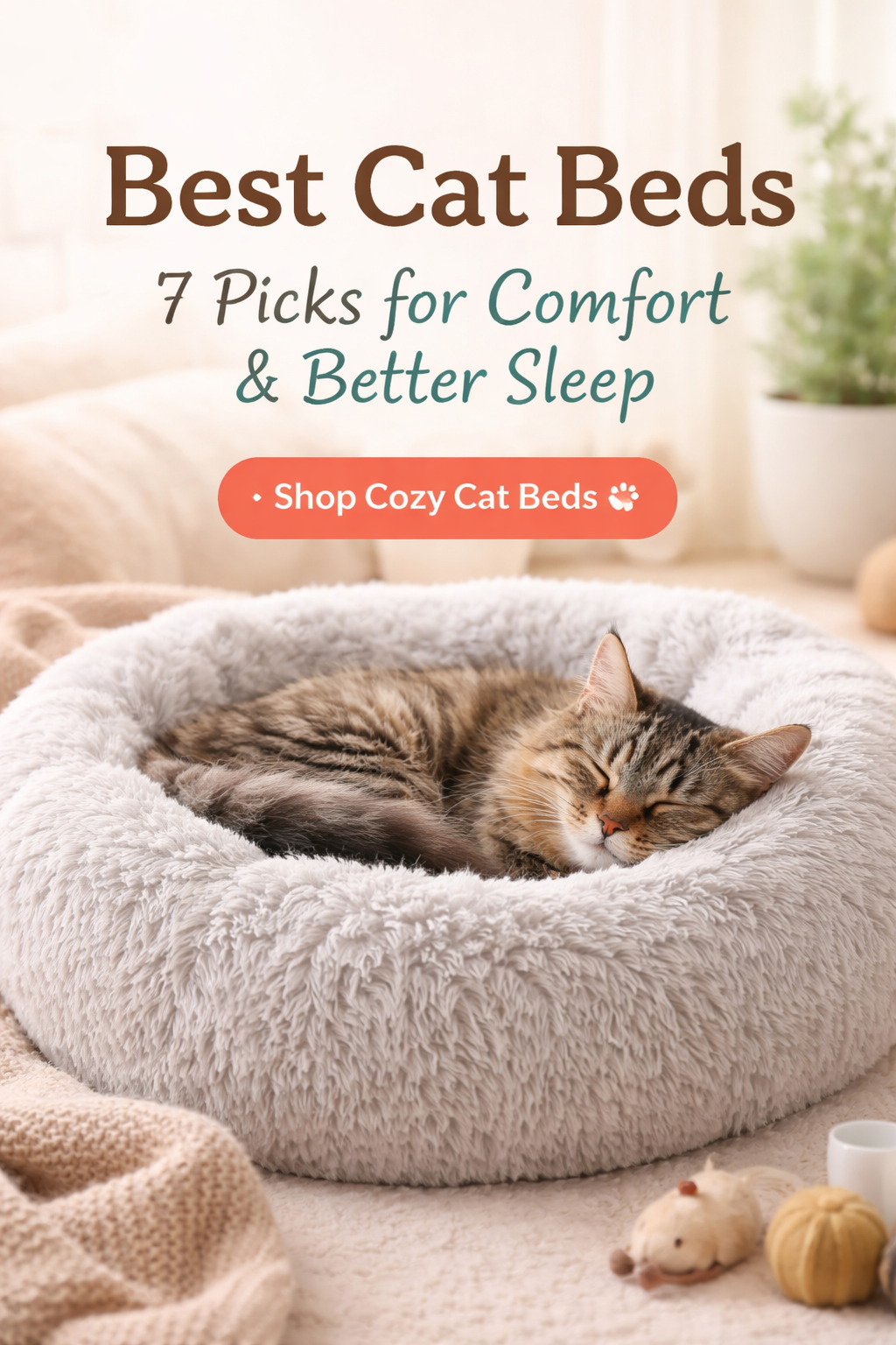 Best Cat Beds: 7 Picks for Comfort & Better Sleep – House Of Pets